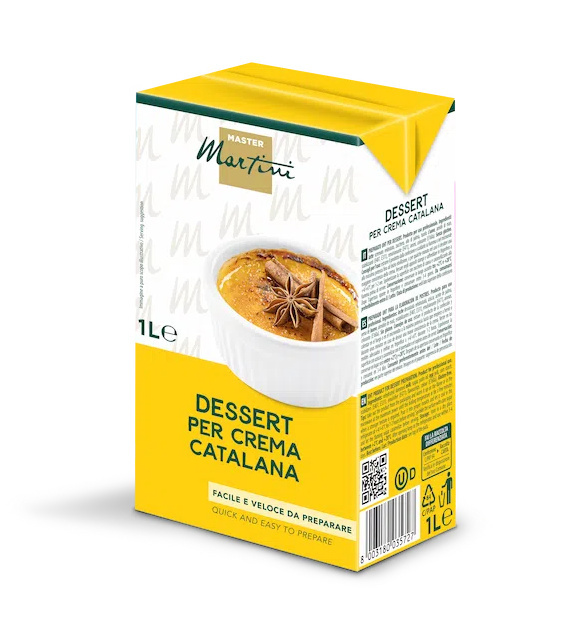 Baza do przygotowania Kremu hiszpańskiego deseru katalońskiego UHT 1L ...